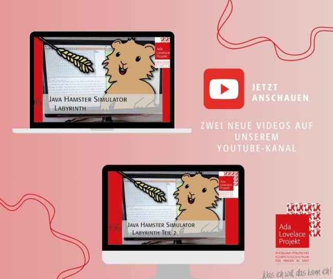 Neue Videos des Java Hamster Simulators online - Ada-Lovelace-Projekt
